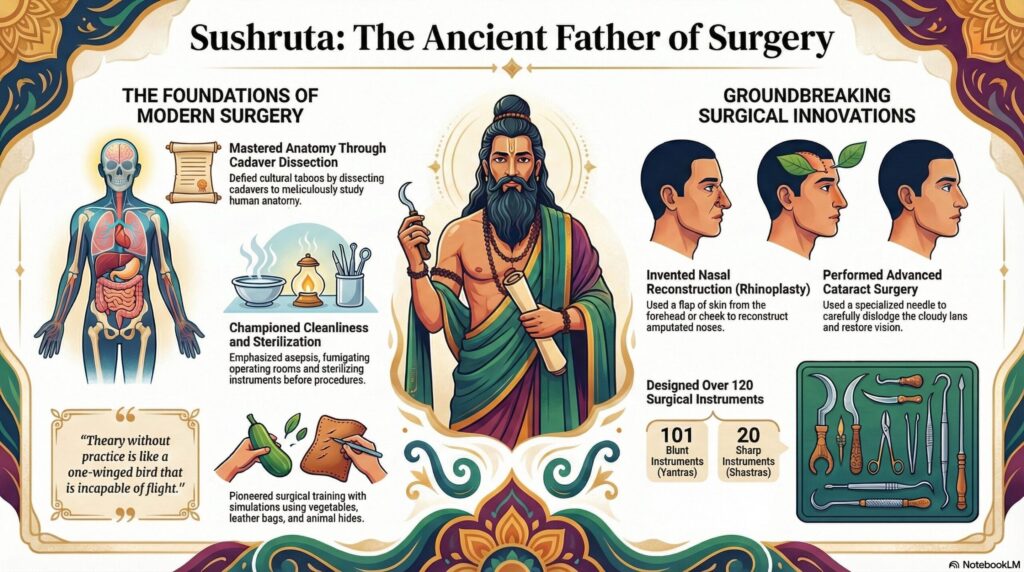 Sushruta: The Surgical Pioneer of Ancient Indian Medicine